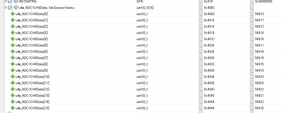 dsPIC33AKシリーズ⑧高速ADCの使い方 - ぴくおの電子工作的な何かWP